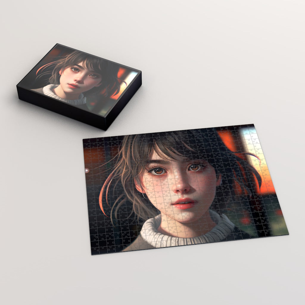 Anime Girl AI Jigsaw Puzzle (1000 Piece) – Puzzleminds